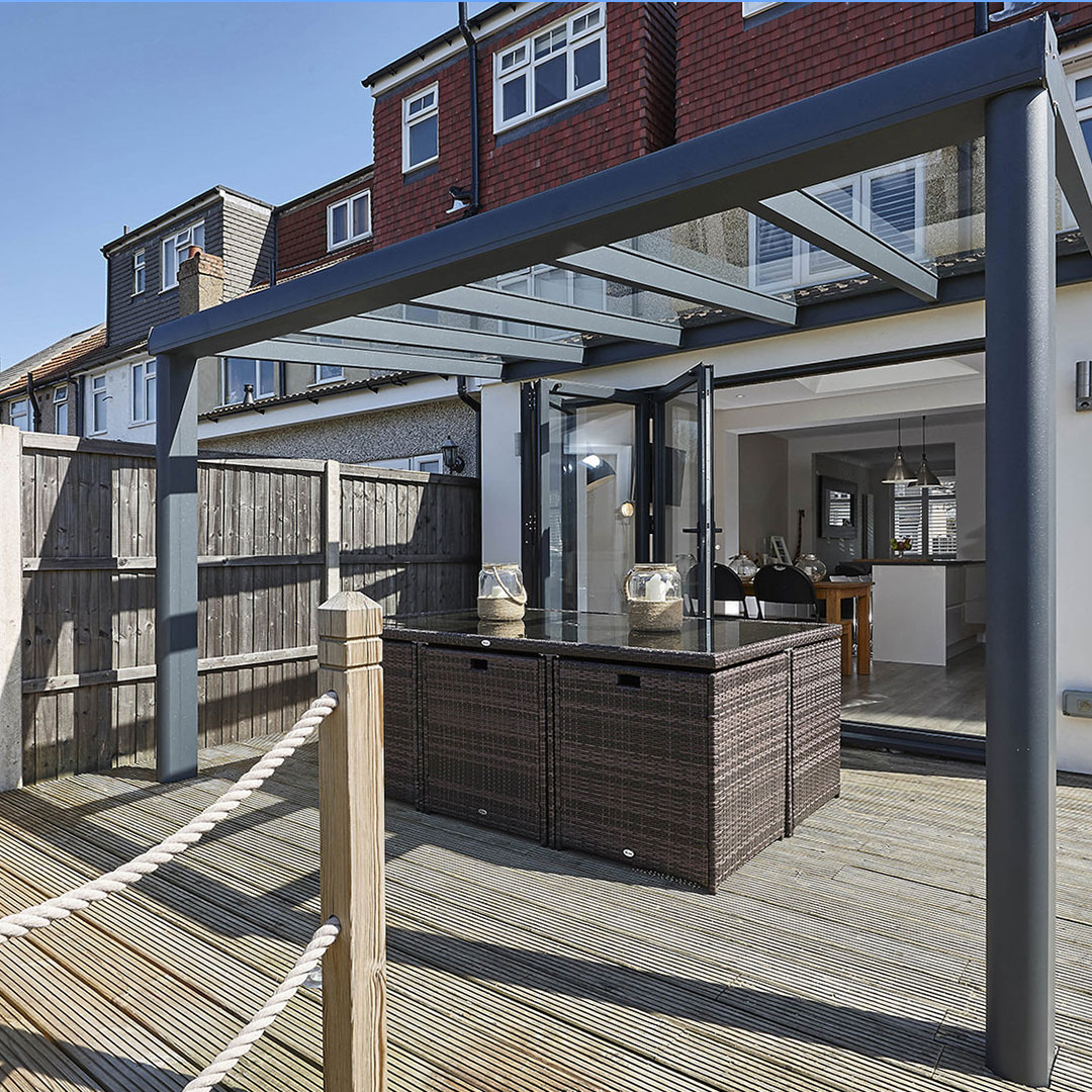 Aluminium Roof Veranda – Apex Glazing